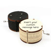 Cylindrical Hand Crank Music Box | The Music Box Store