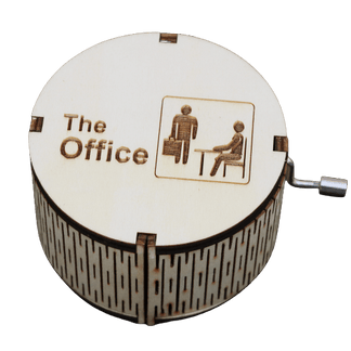 Cylindrical Hand Crank Music Box | The Music Box Store